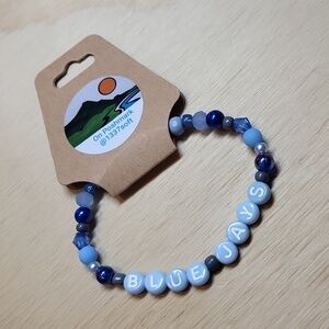 Handmade | Jewelry | Blue Jays Friendship Bracelet Size 7 | Poshmark